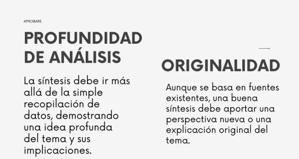 Síntesis: qué es, características, como realizar