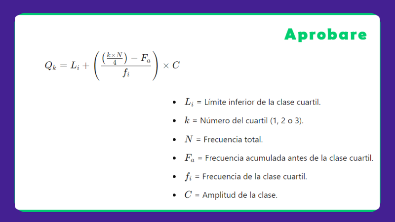Cómo calcular los cuartiles q1, q2 y q3